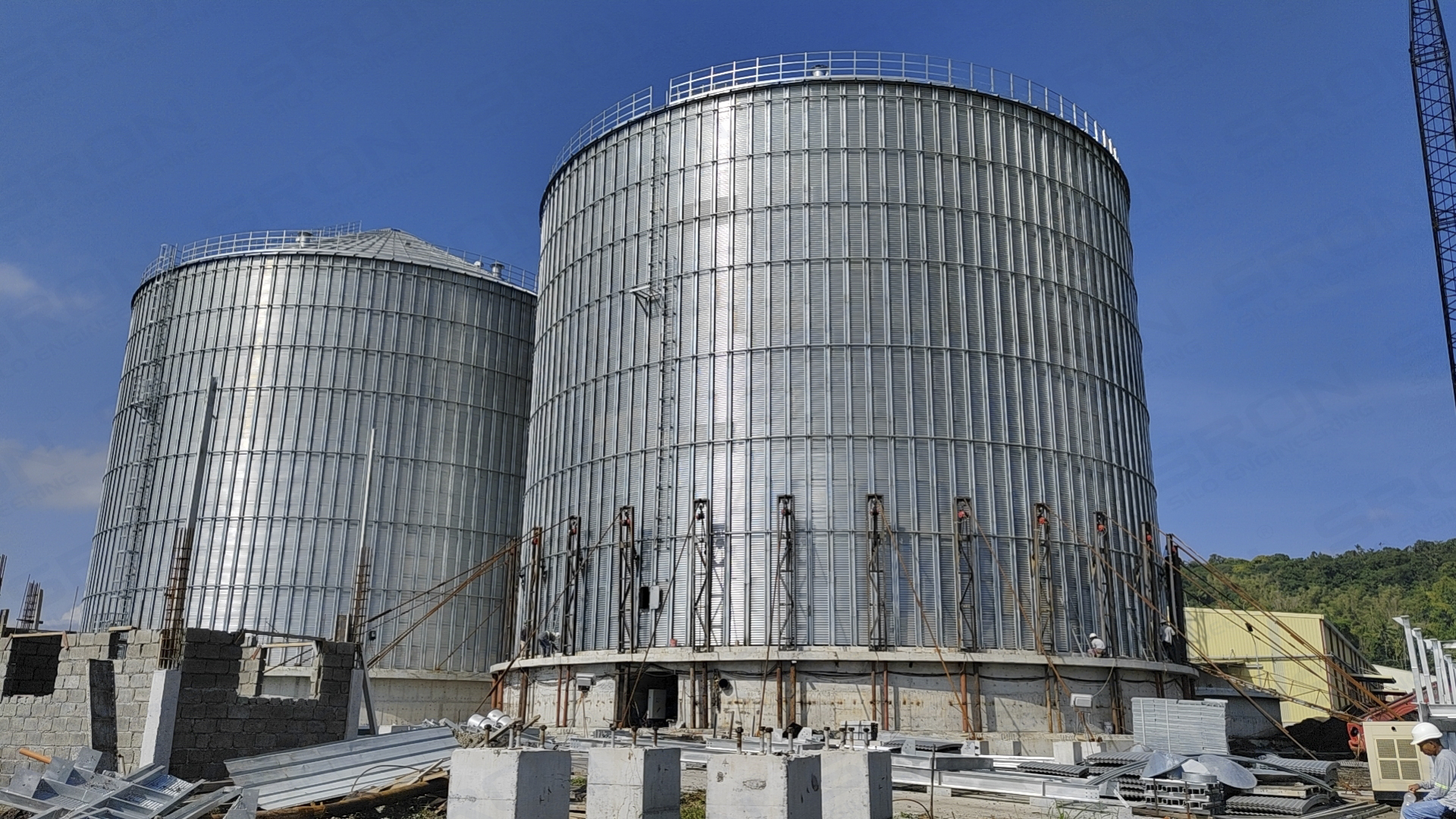 Why Grain Steel Silo The Best Form of Bulk Grain Storage？